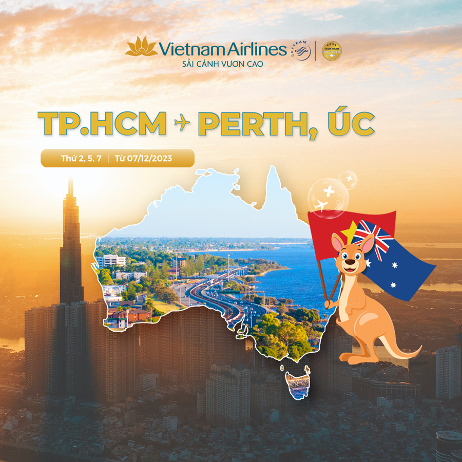 Khám phá thiên đường biển xanh, bay thẳng từ TPHCM đến Perth – Vlink.vn